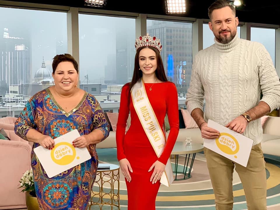 Ania's first interview as the new Miss Poland 2020! How did she do ...
